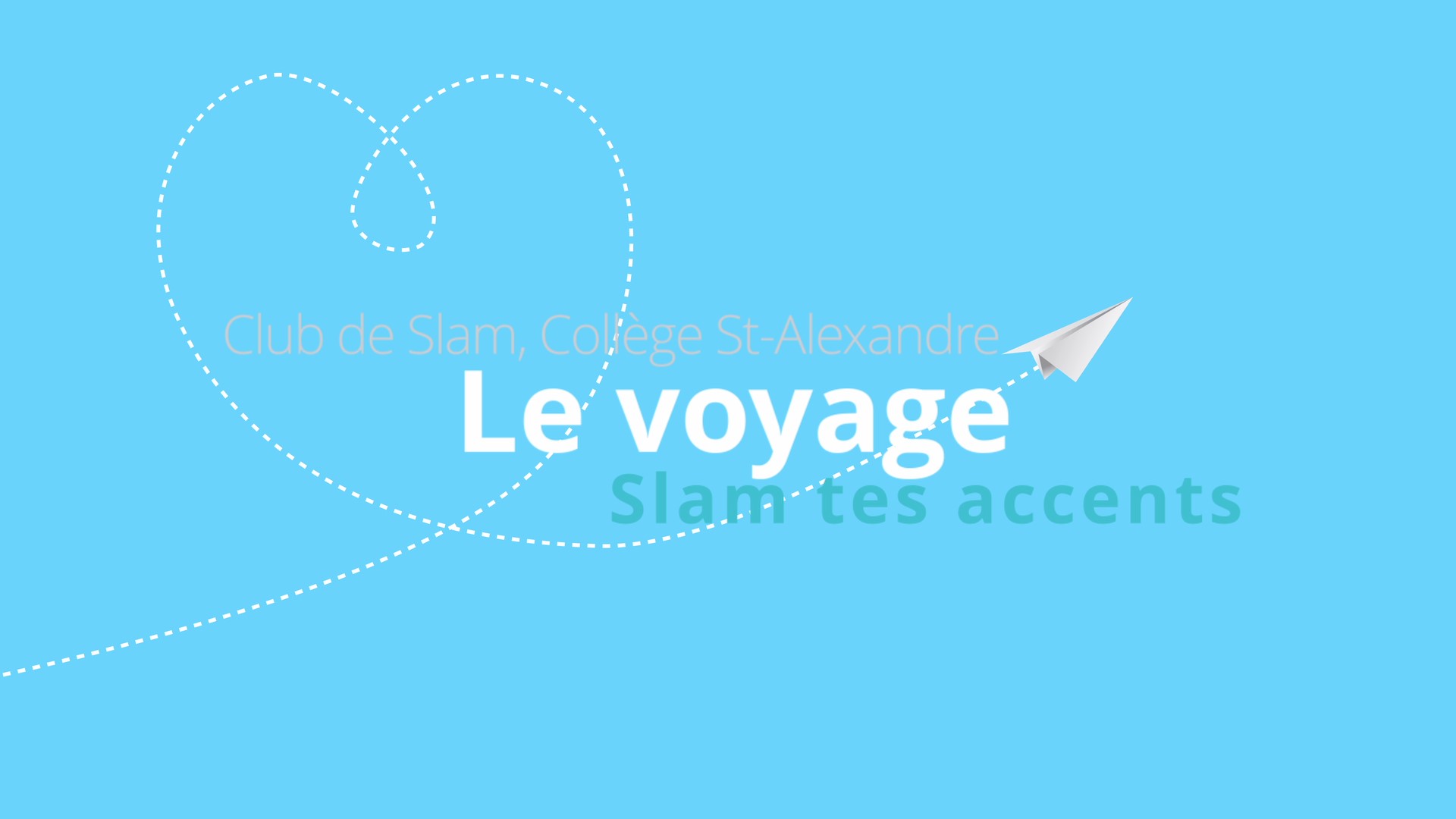 Le voyage - St-Alex Média